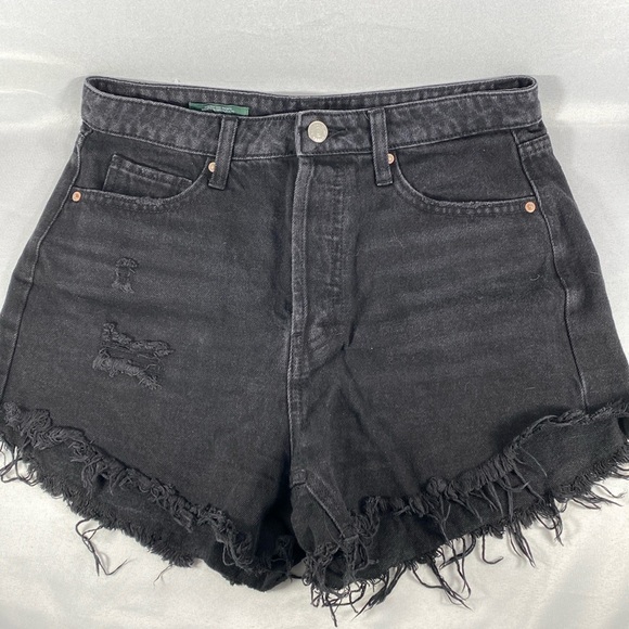 wild fable | Shorts | Wild Fable Highest Rise Shorts Black Denim Casual ...